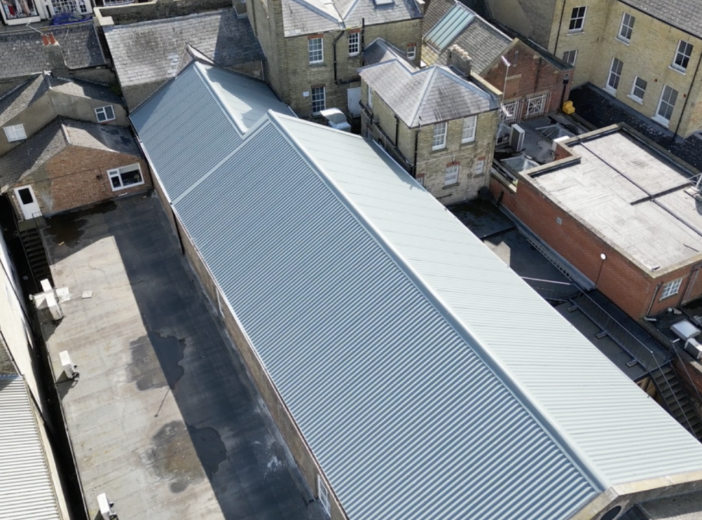 Roof Refurbishment at St Ives Corn Exchange - Roofing Cambridge
